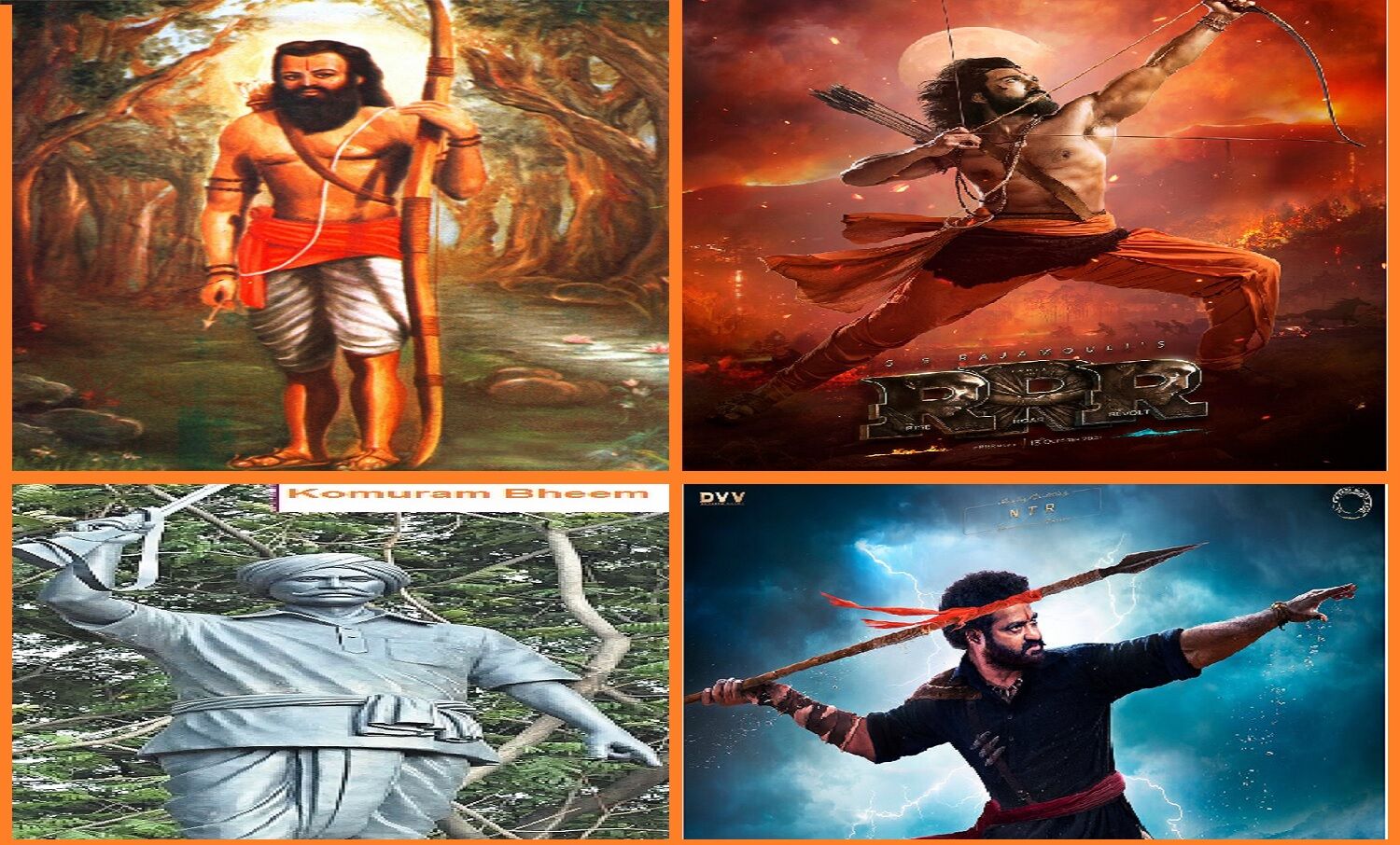 RRR Real Life Characters: RRR फिल्म देखी? अब फिल्म के असली कैरेक्टर्स ...