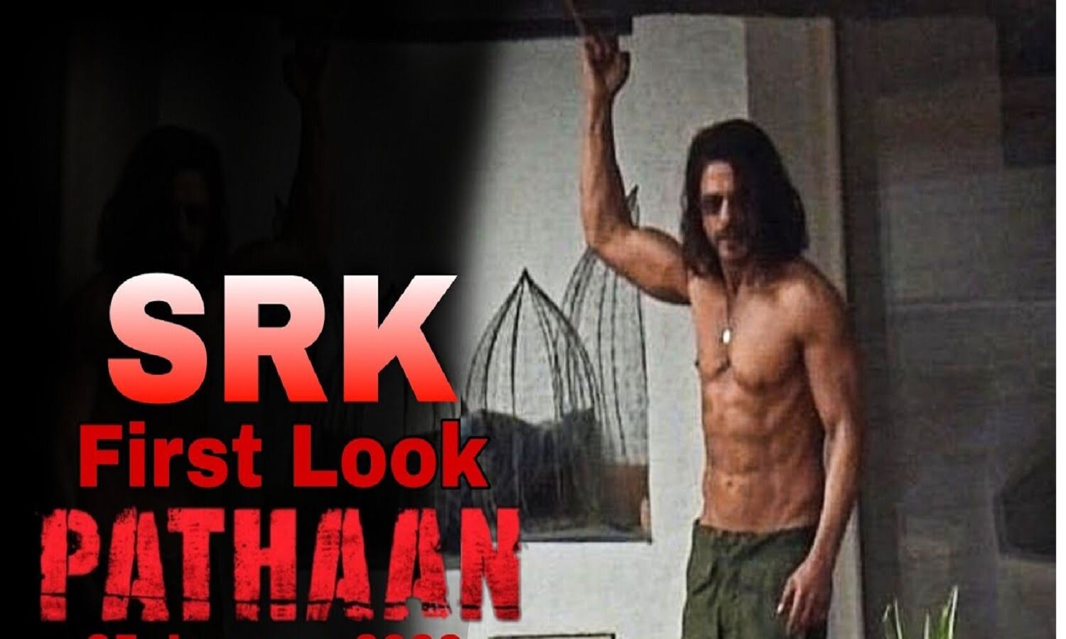 Shahrukh Khan Pathaan First Look: शाहरुख़ खान ने शेयर किया पठान का ...