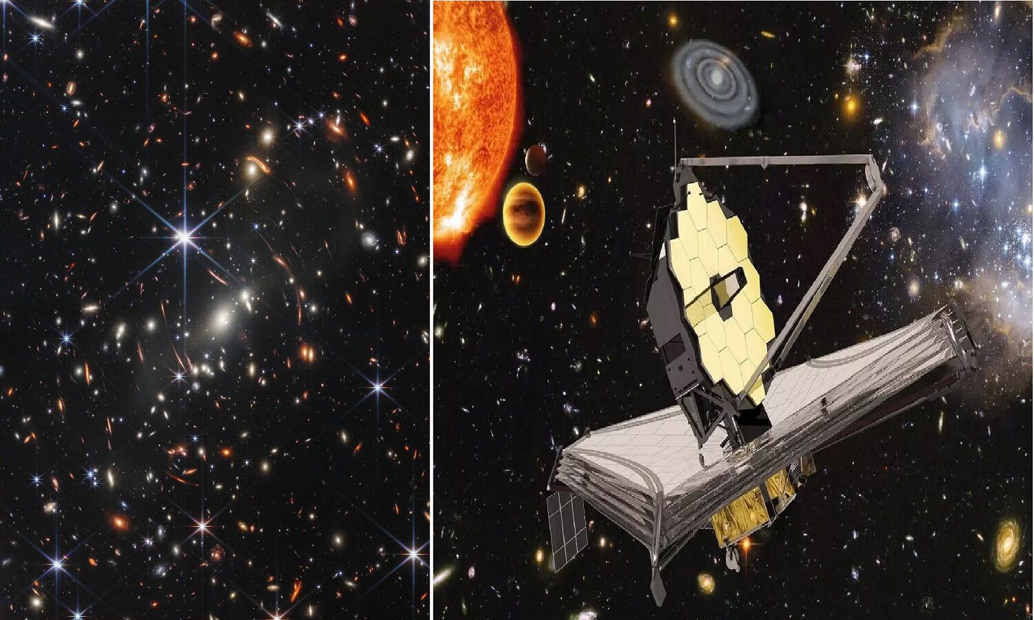 JWST First Original Image Of Universe: NASA के जेम्स वेब स्पेस ...