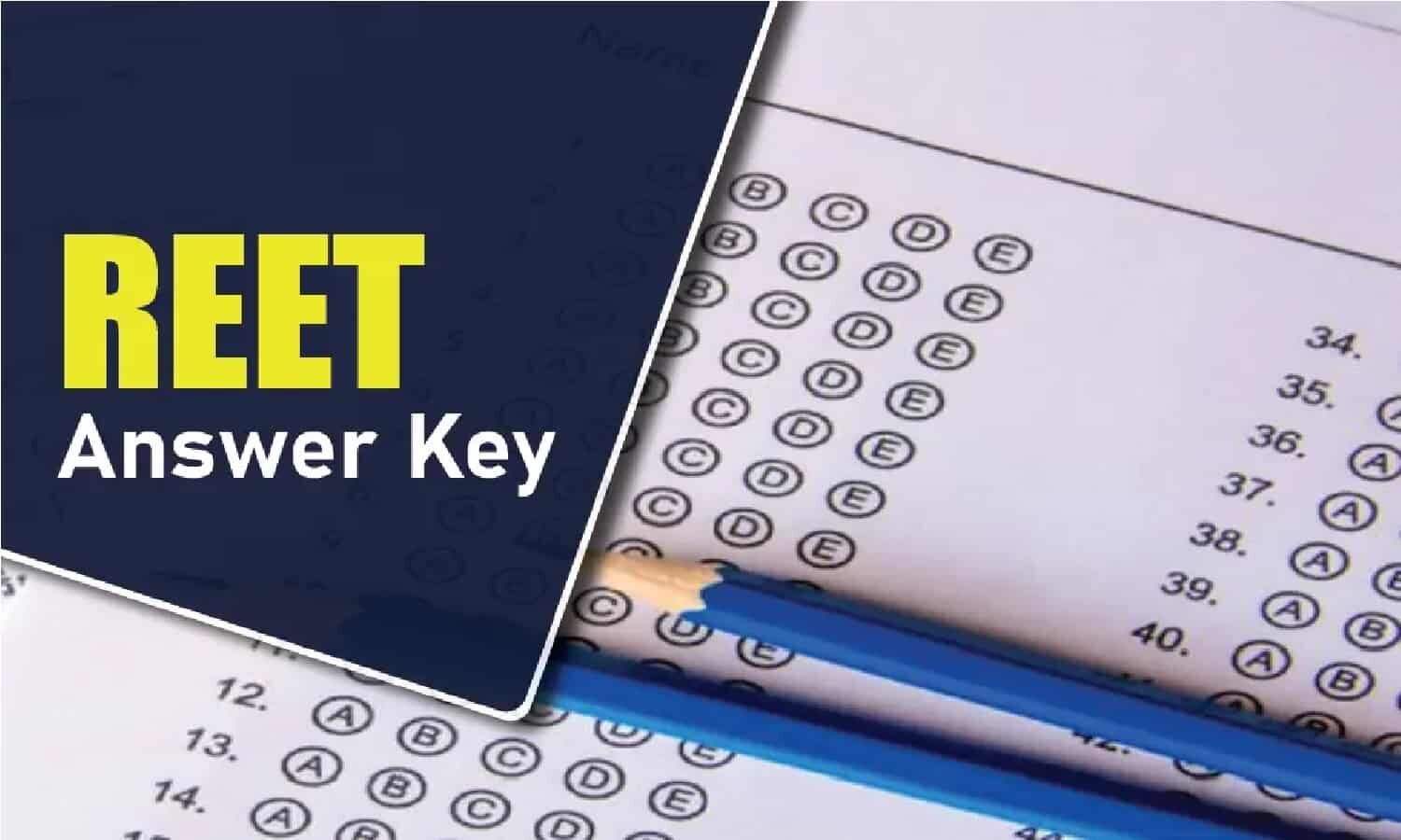 REET Answer Key 2022: इस तरह डाउनलोड करे रीट 2022 परीक्षा की उत्तर ...
