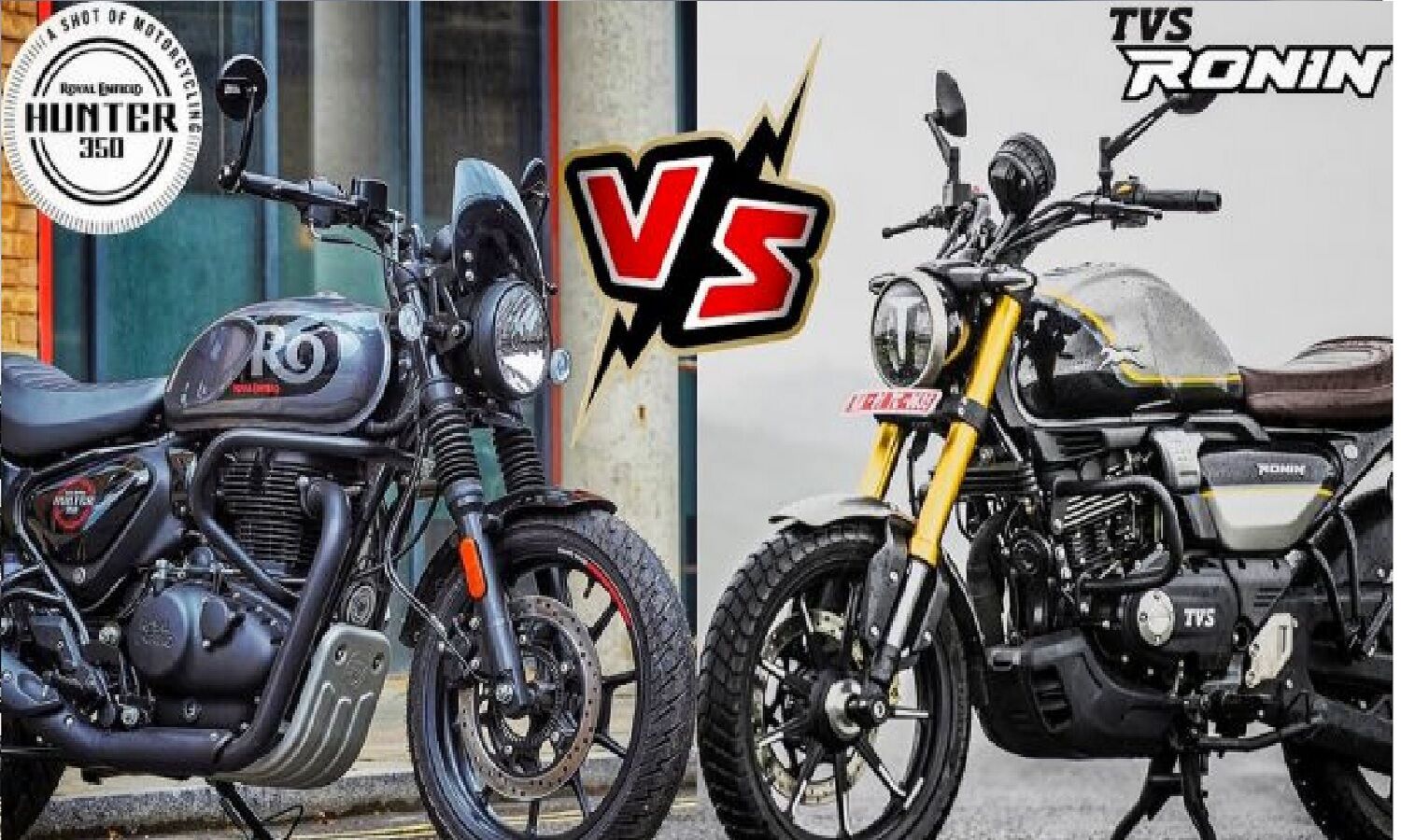 TVS Ronin Vs Hunter 350 In Hindi: कौन सी बाइक है बेस्ट | TVS Ronin Vs ...