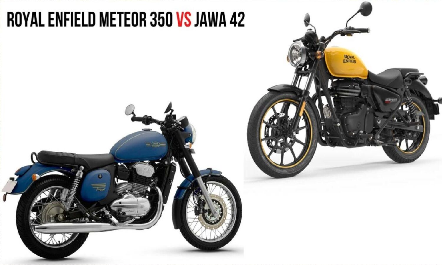 Jawa 42 Vs Meteor 350 In Hindi: कौन सी बाइक है बेस्ट | Jawa42 Vs Meteor ...