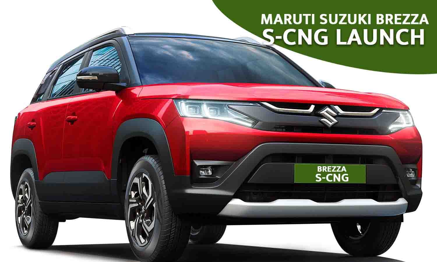 भारत की पहली CNG सब-कॉम्पैक्ट SUV: मारुती ने लॉन्च की ब्रेजा S-CNG, एक ...