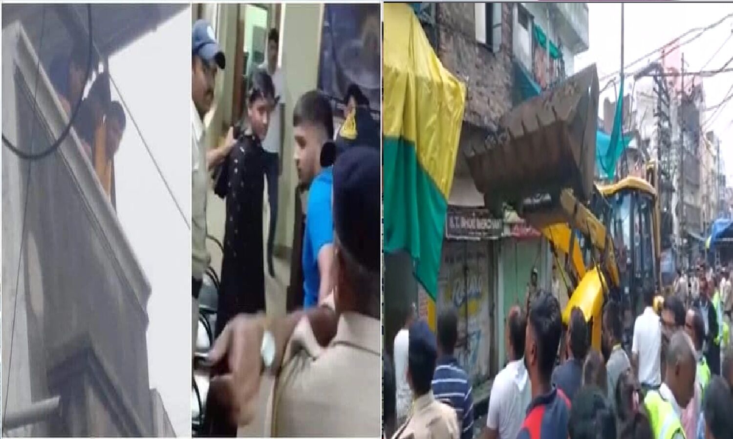 महाकाल की सवारी पर थूकने वाले अदनान मंसूरी के घर पर चला बुलडोजर! तीन गिरफ्तार | Bulldozer ran at ...