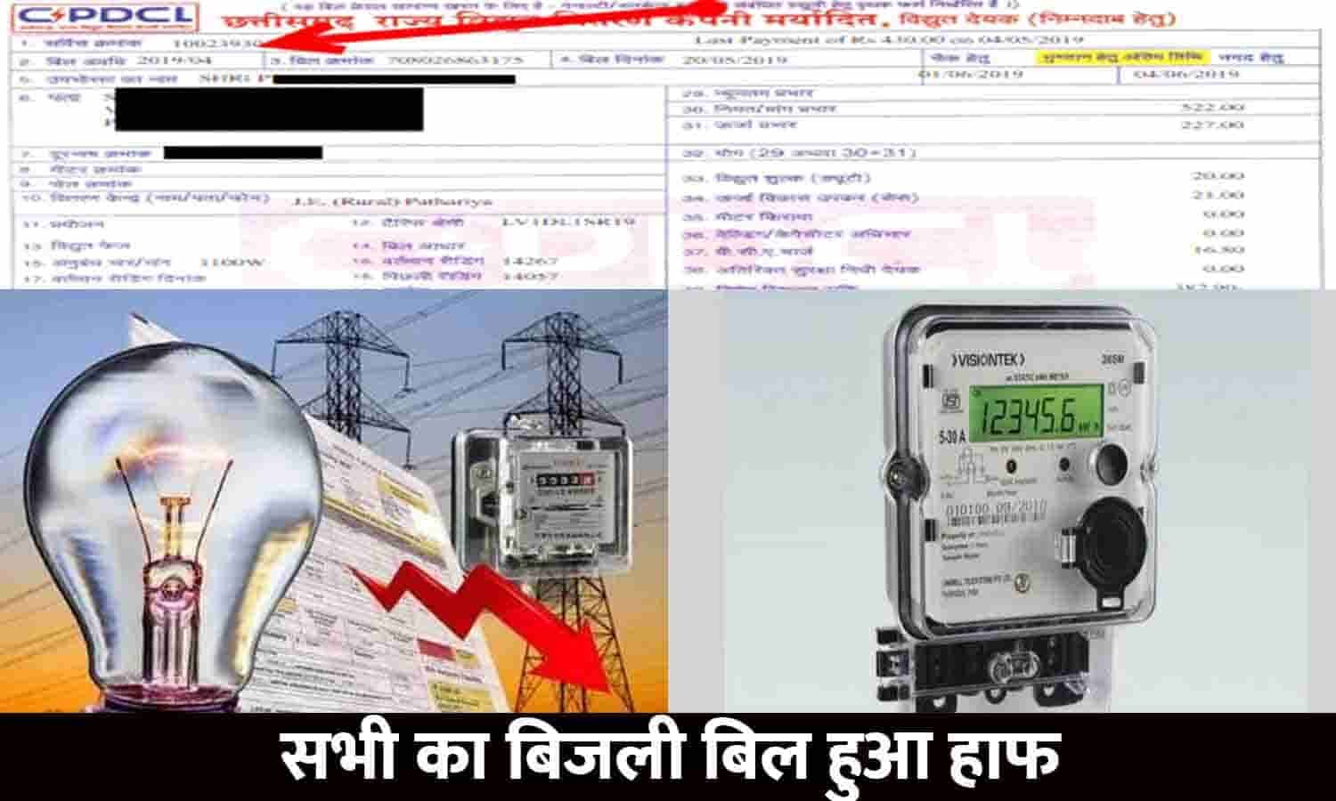 Bijli Bill Half Yojana 2023: बड़ा ऐलान! सभी का बिजली बिल हुआ हाफ, चेक ...