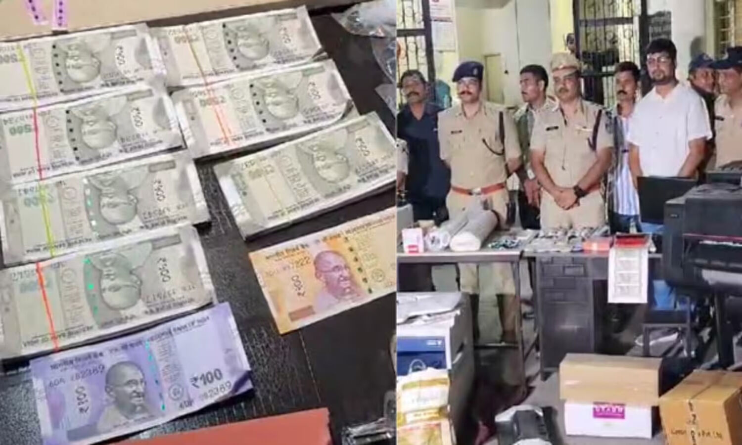 एमपी में नकली नोट छापने वाले गैंग का भंडाफोड़, पहले खुद का बनाया डेथ ...