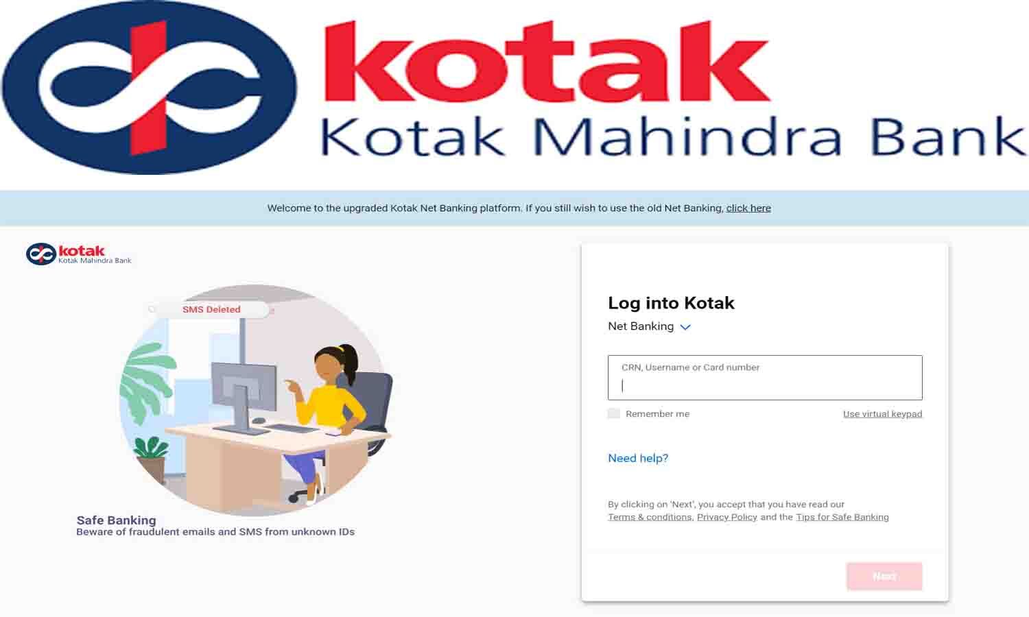 Kotak Mahindra Bank Login: कोटक महिंद्रा बैंक लॉगिन कैसे करे? | Kotak ...