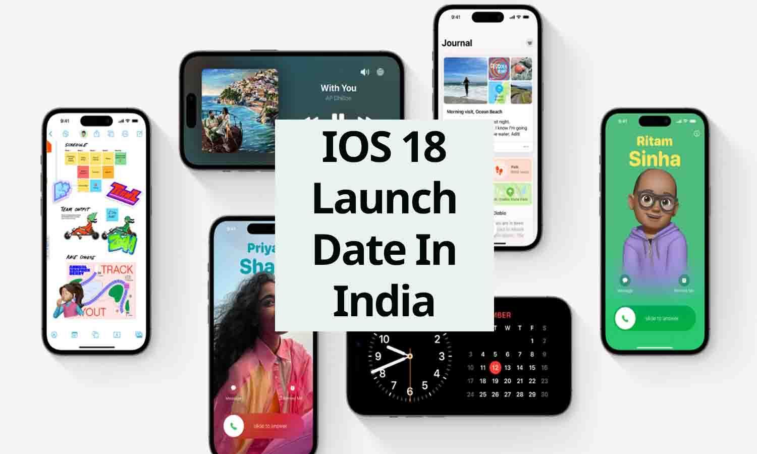 IOS 18 Launch Date In India: आने वाला वाला है सबसे बड़ा अपडेट, 16 ...