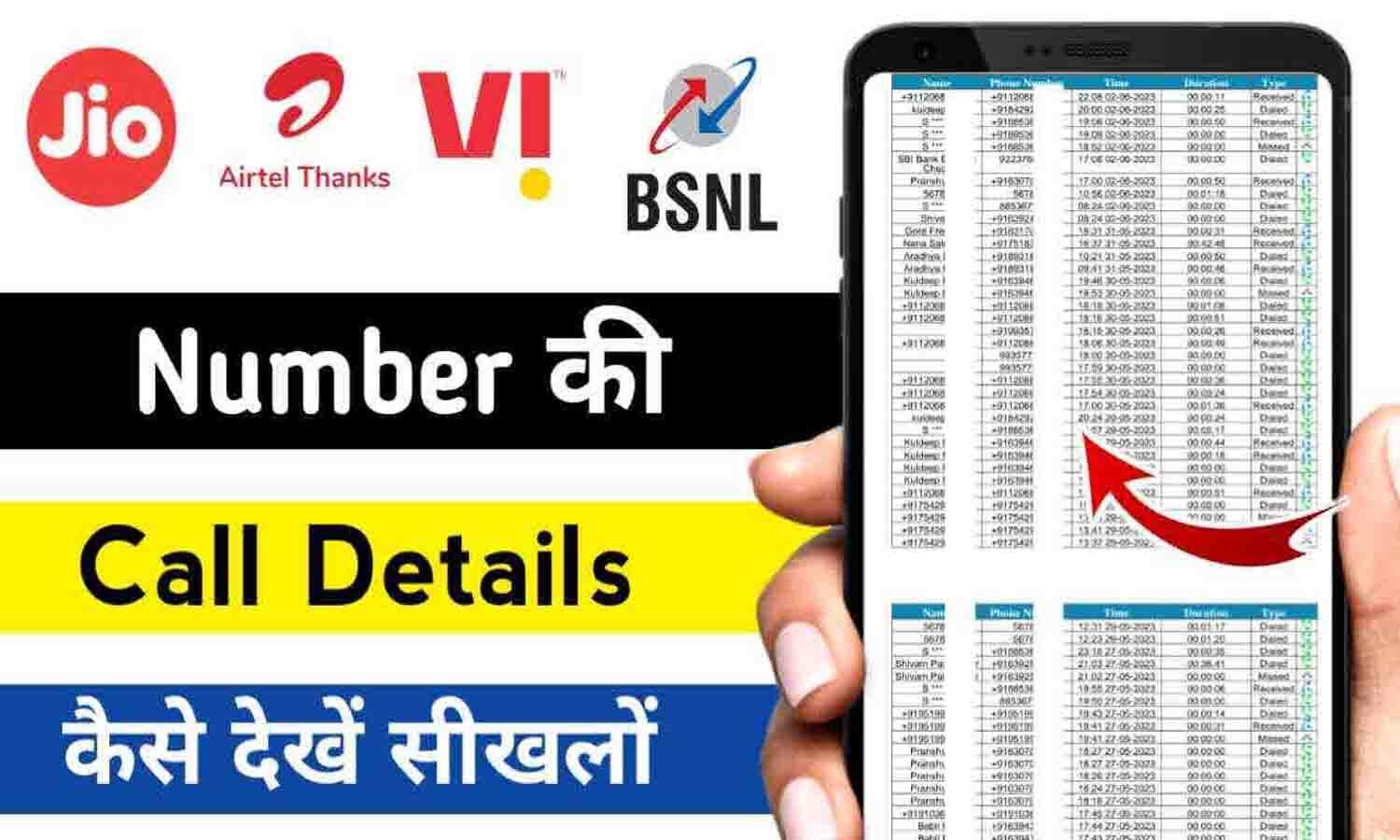 PDFRani.Com Call Details: 2025 में pdfrani.com के माध्यम से निकाले Jio, Airtel, Vi, BSNL की कॉल ...