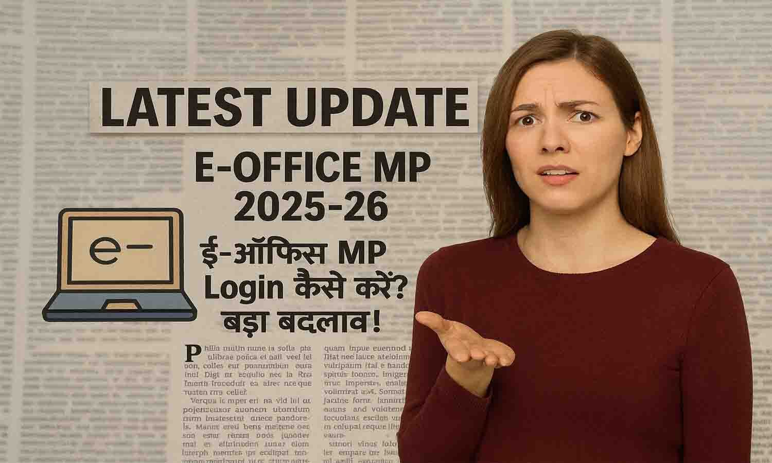 E-Office MP 2025-26 Latest Update | ई-ऑफिस MP Login कैसे करें? बड़ा ...